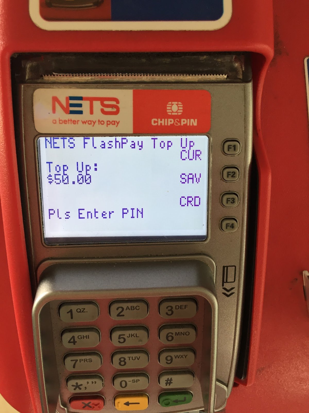 NETS FlashPayのチャージ方法 | ケチ男とグル女のシンガポール駐在記