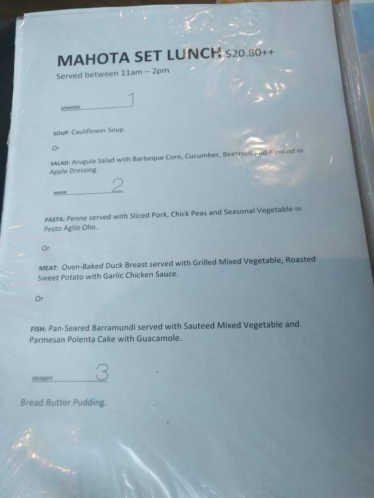 コスパ抜群オシャレオーガニックレストラン：Mahota Kitchen＠ラベンダー | ケチ男とグル女のシンガポール駐在記